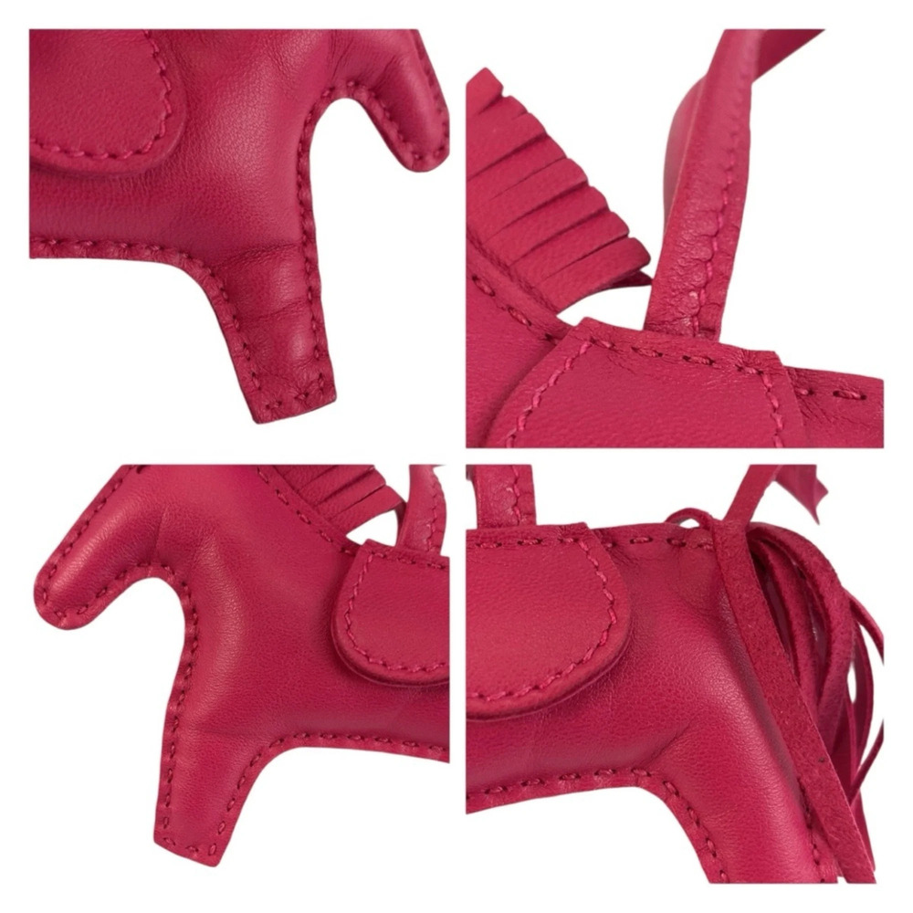 Hermes | Jewelry | Hermes Rodeo Pm Rose Mexico Pink Agneau Milo ...